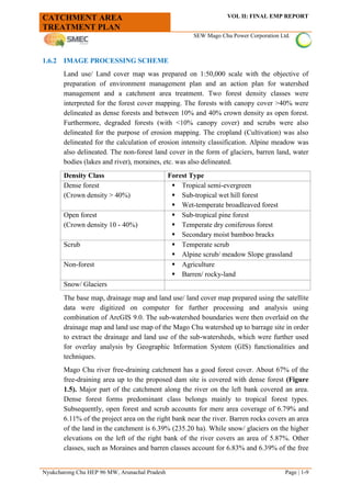 Catchment Area and Treatement Plan_Plan | PDF