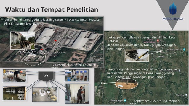 STRUKTUR Beton Skripsi Substitusi Menggunakan Abu Sekam Padi | PPTX