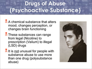 Substance use disorders and its management | PPT