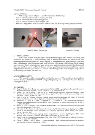 Design and development of smart emergency light | PDF