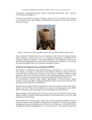 VERITAS MOUSEION 3D - TECHNOLOGY AND MUSEUM INFORMATION | PDF