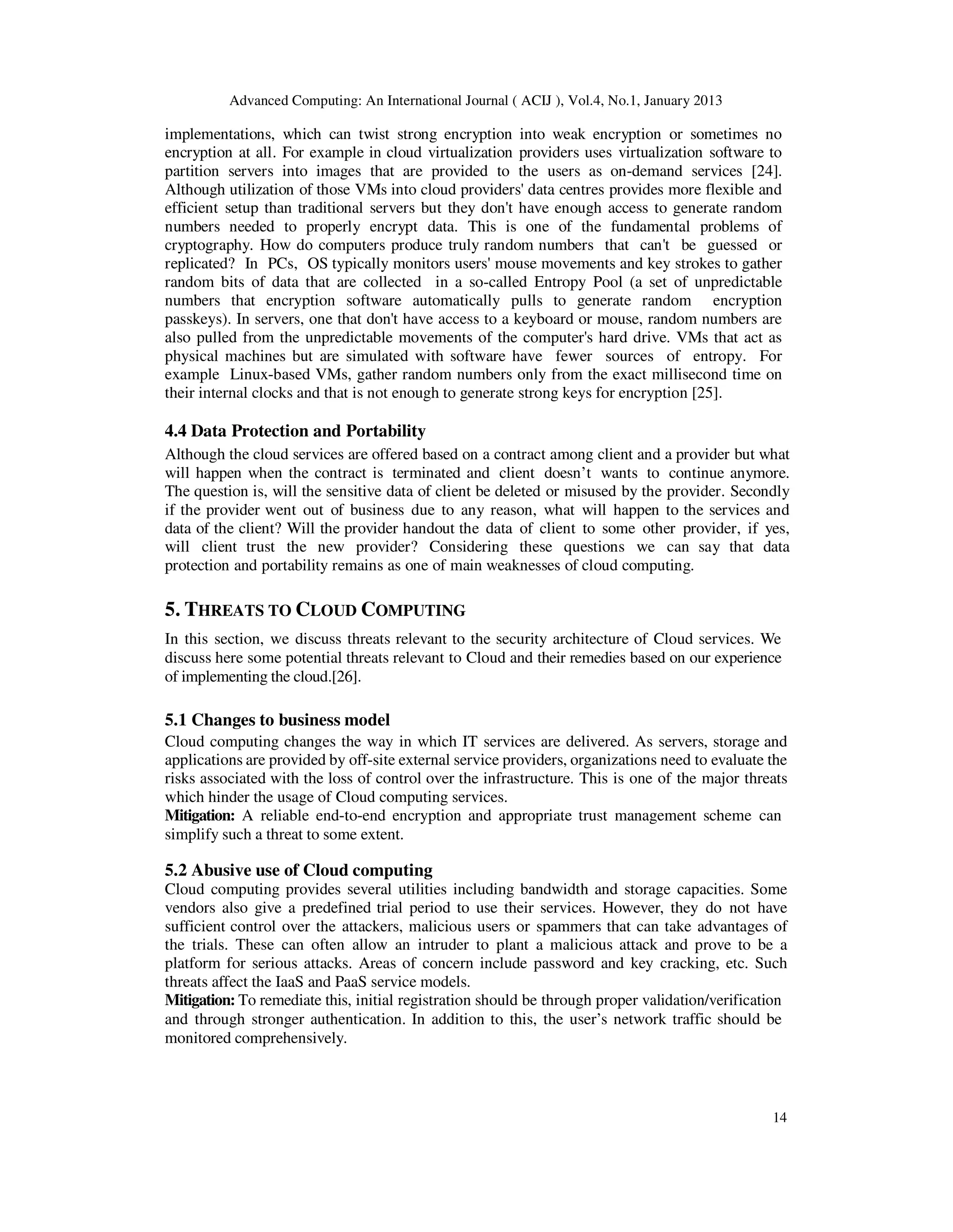 SECURE CLOUD ARCHITECTURE | PDF