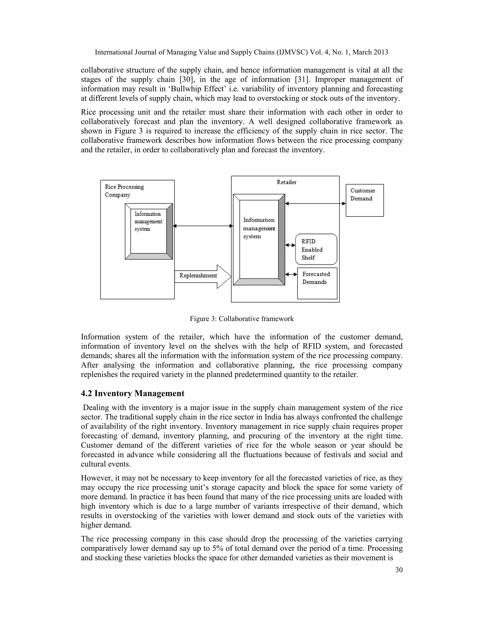 SUPPLY CHAIN MANAGEMENT OF RICE IN INDIA: A RICE PROCESSING COMPANY’S PERSPECTIVE | PDF
