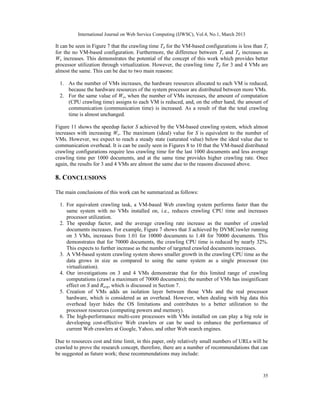 SPEEDING UP THE WEB CRAWLING PROCESS ON A MULTI-CORE PROCESSOR USING VIRTUALIZATION | PDF