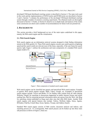 SPEEDING UP THE WEB CRAWLING PROCESS ON A MULTI-CORE PROCESSOR USING VIRTUALIZATION | PDF