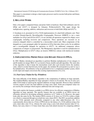 DUAL FIELD DUAL CORE SECURE CRYPTOPROCESSOR ON FPGA PLATFORM | PDF