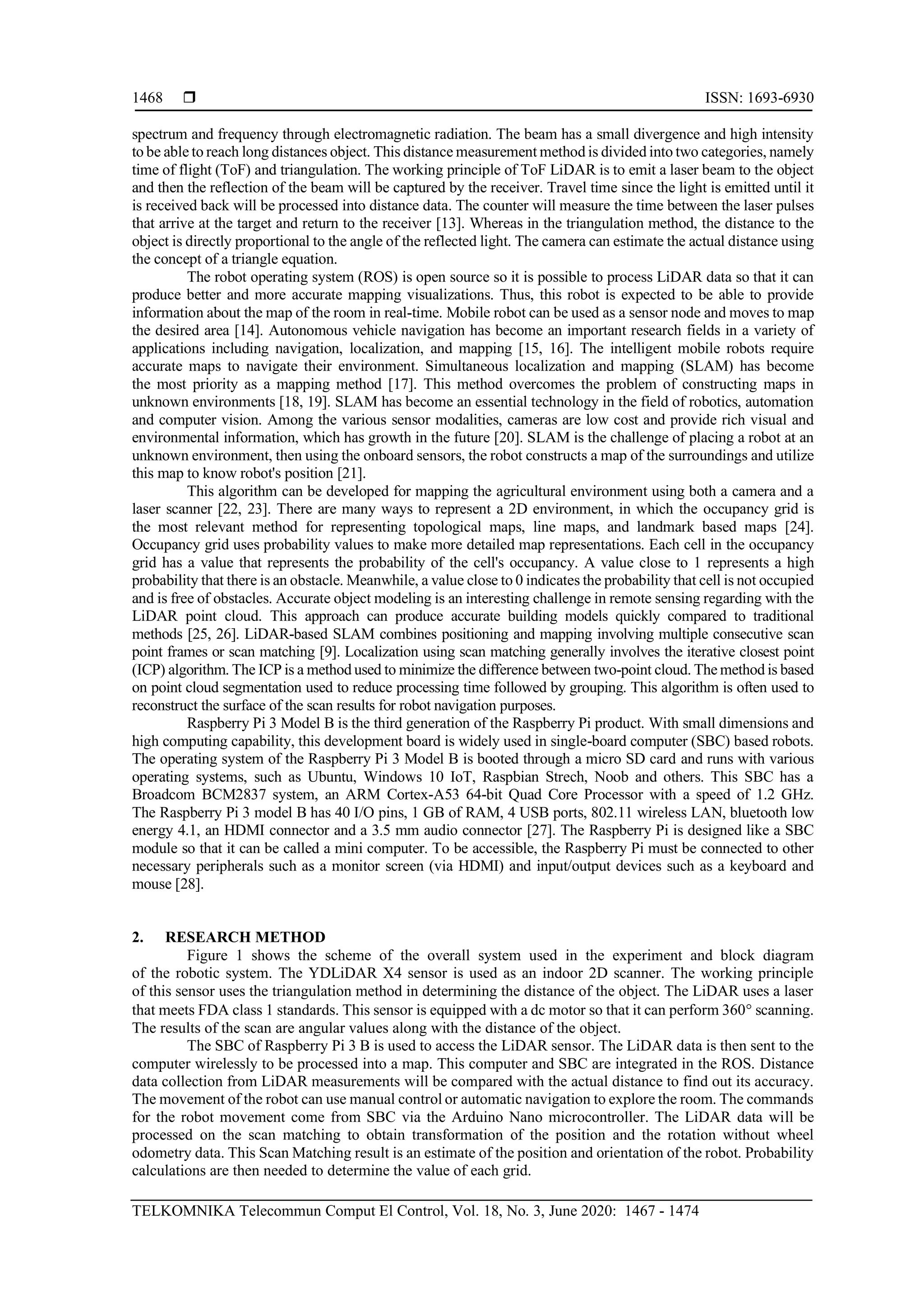 2d Mapping Using Omni Directional Mobile Robot Equipped With Lidar Pdf