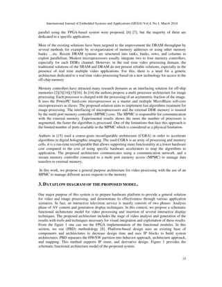 GENERIC SOPC PLATFORM FOR VIDEO INTERACTIVE SYSTEM WITH MPMC CONTROLLER | PDF