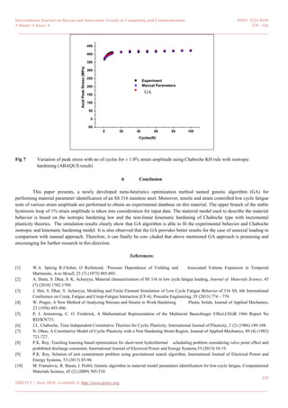 Kinematic Hardening Parameters Identification with Finite Element Simulation of Low Cycle ...
