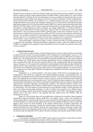 A face recognition system using convolutional feature extraction with linear collaborative ...