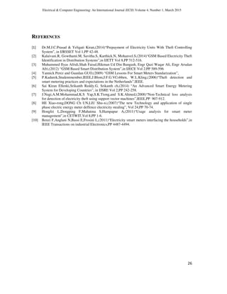 DISTRIBUTED TRANSFORMER ENERGY METER USING GSM TECHNOLOGY | PDF