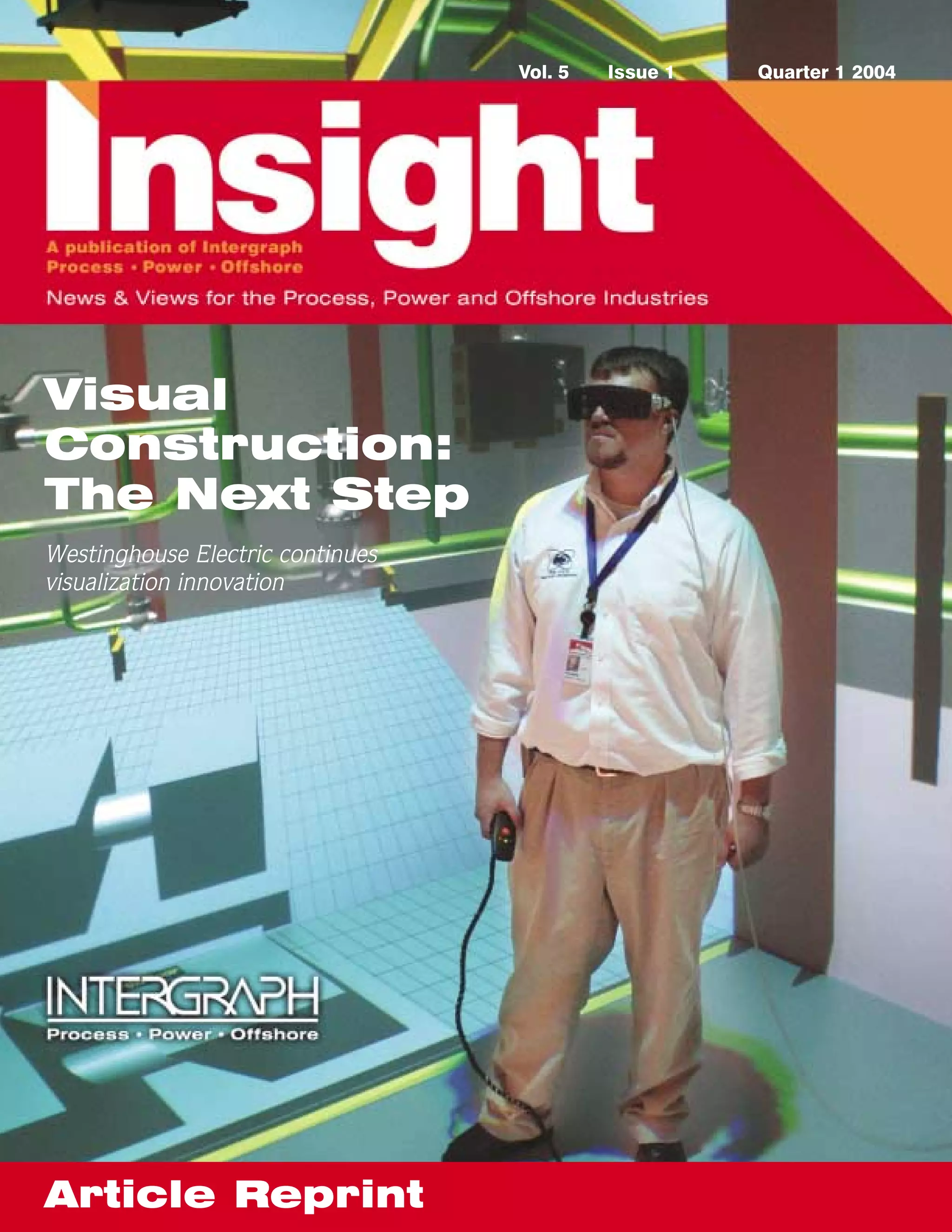 Intergraph Insight Article - Virtual Construction - The Next Step | PDF