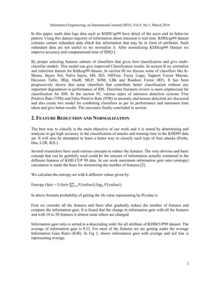 CLASSIFIER SELECTION MODELS FOR INTRUSION DETECTION SYSTEM (IDS) | PDF