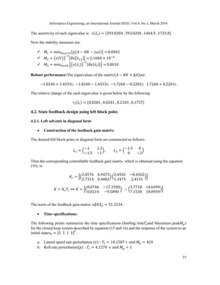 THE LEFT AND RIGHT BLOCK POLE PLACEMENT COMPARISON STUDY: APPLICATION TO FLIGHT DYNAMICS | PDF