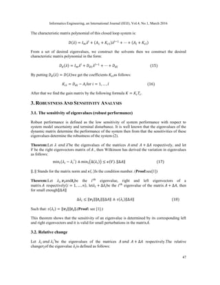 THE LEFT AND RIGHT BLOCK POLE PLACEMENT COMPARISON STUDY: APPLICATION TO FLIGHT DYNAMICS | PDF