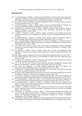 A NEW HYBRID FOR SOFTWARE COST ESTIMATION USING PARTICLE SWARM OPTIMIZATION AND DIFFERENTIAL ...