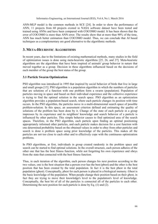 A NEW HYBRID FOR SOFTWARE COST ESTIMATION USING PARTICLE SWARM OPTIMIZATION AND DIFFERENTIAL ...