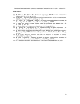 A Signature Algorithm Based on DLP and Computing Square Roots | PDF