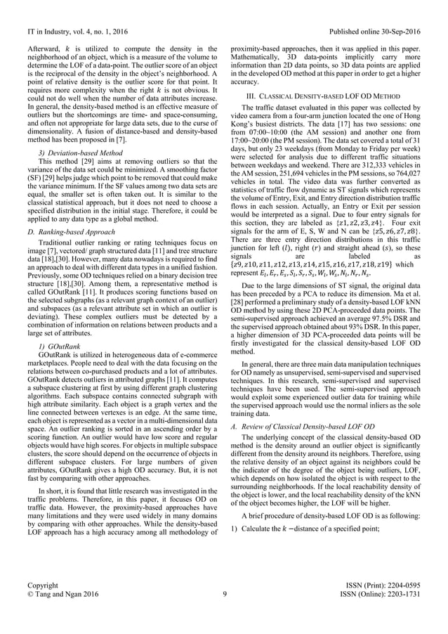 Traffic Outlier Detection by Density-Based Bounded Local Outlier ...