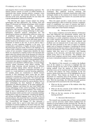 Mining Opinions from University Students’ Feedback using Text Analytics | PDF | Undergraduate ...