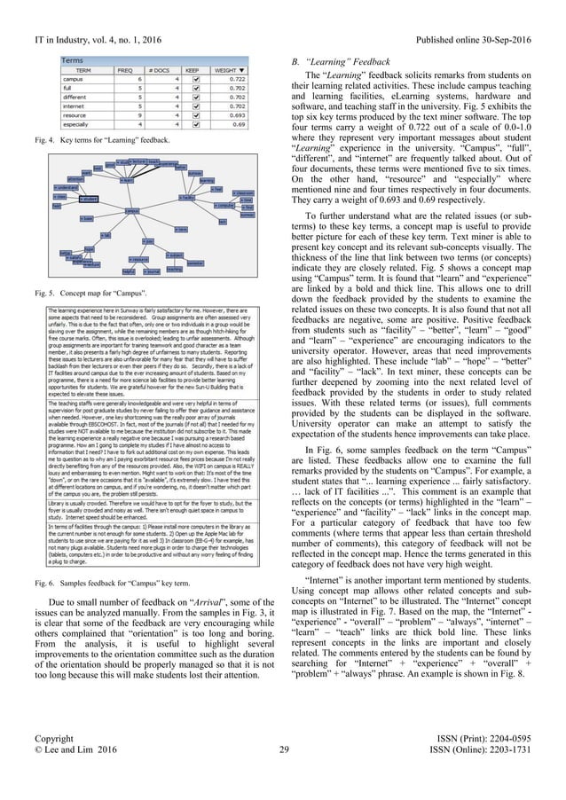 Mining Opinions from University Students’ Feedback using Text Analytics | PDF | Undergraduate ...
