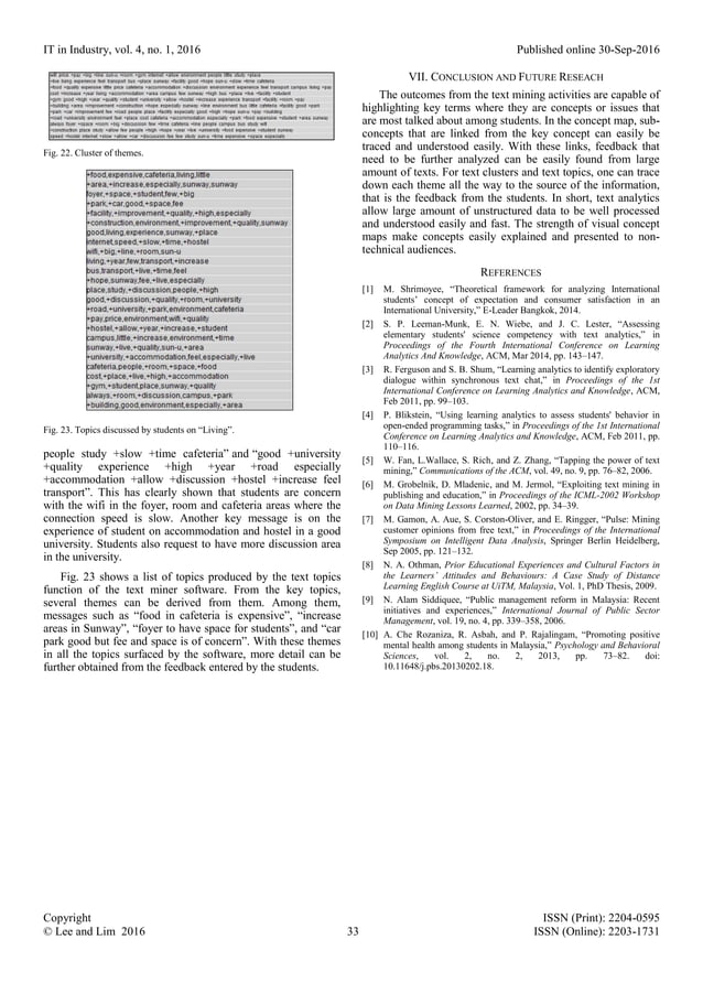 Mining Opinions from University Students’ Feedback using Text Analytics | PDF | Undergraduate ...