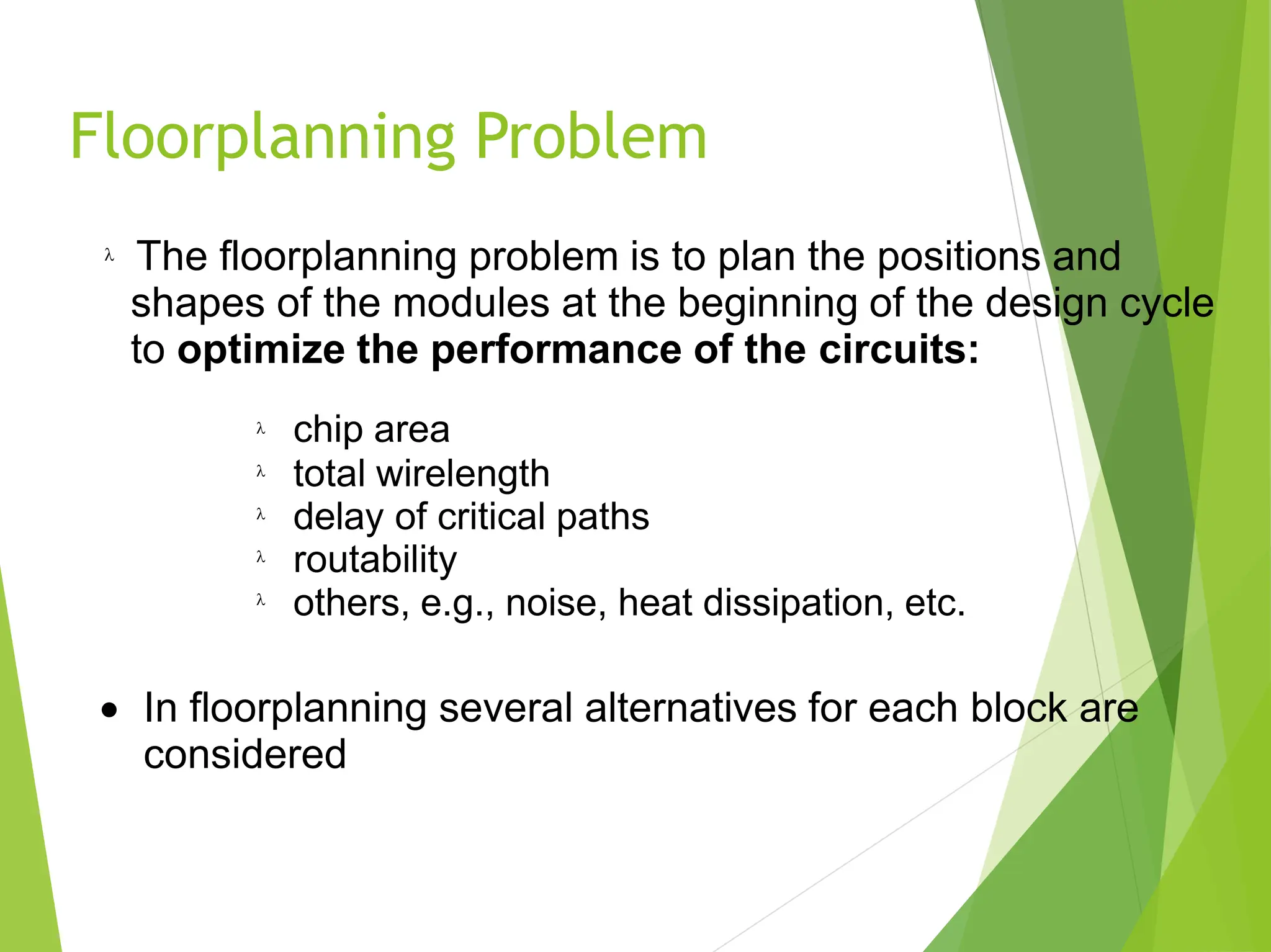 Physical Design-Floor Planning Goals And Placement | PDF