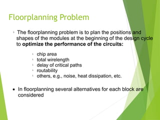 Physical Design-Floor Planning Goals And Placement | PDF