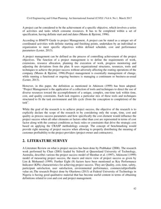 Strategic Cost Management for Construction Project Success : A ...