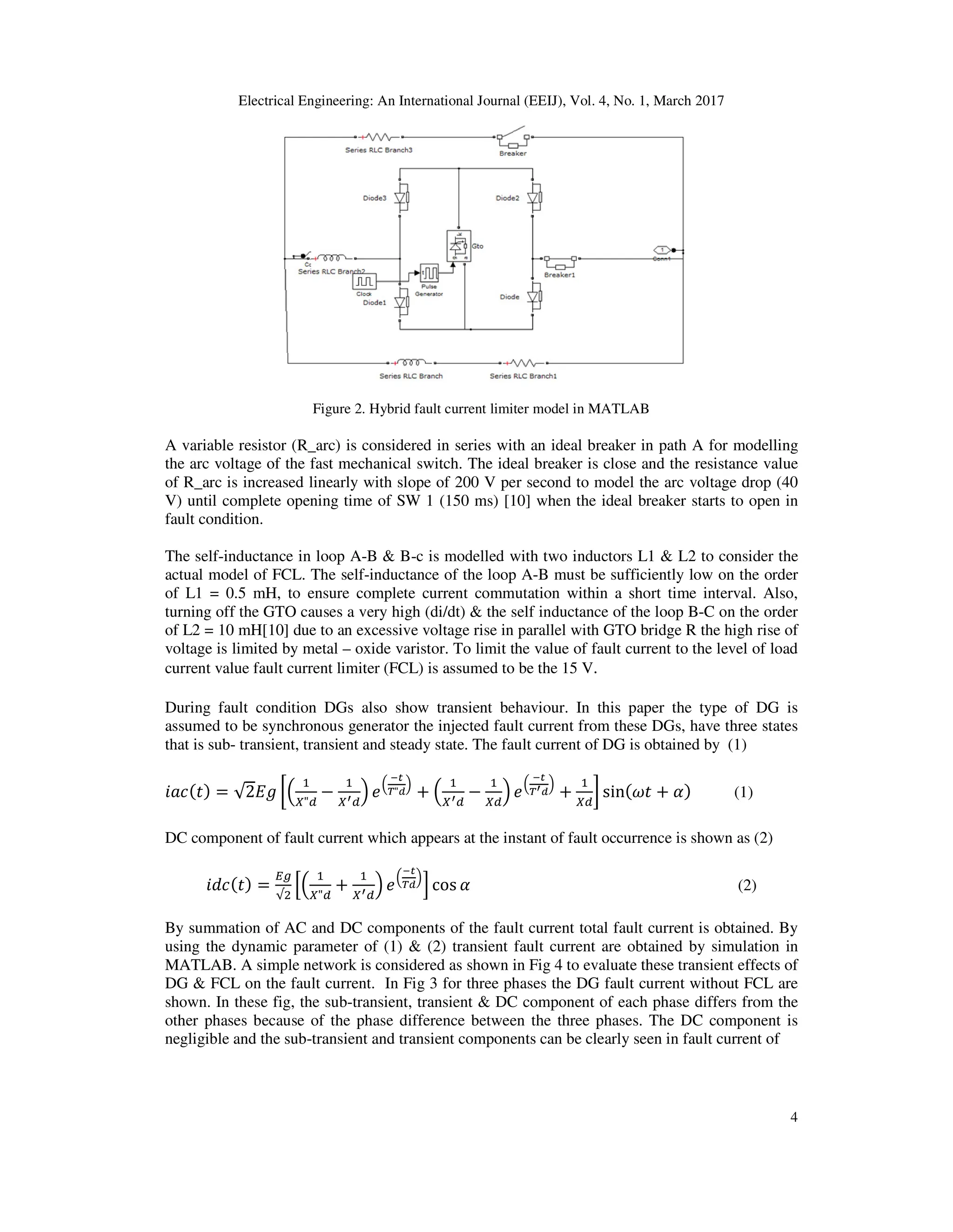 Overcurrent Relay Coordination In Distributed Generation With Fault Current Limiter Pdf