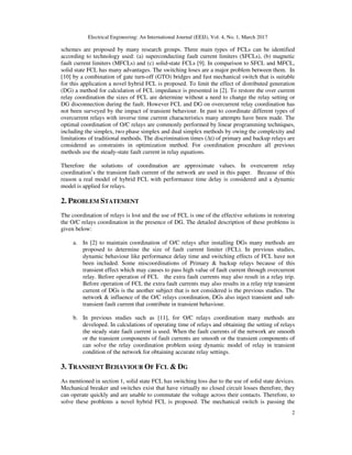OVERCURRENT RELAY COORDINATION IN DISTRIBUTED GENERATION WITH FAULT CURRENT LIMITER | PDF