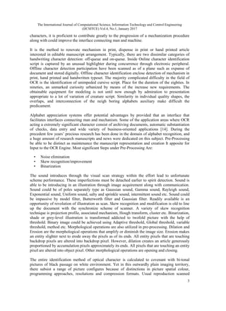 A Study on Optical Character Recognition Techniques | PDF