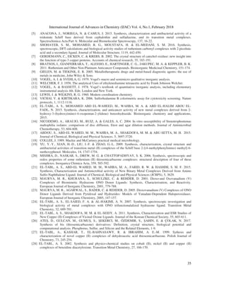 METALLO - BIOACTIVE COMPOUNDS AS POTENTIAL NOVEL ANTICANCER THERAPY | PDF