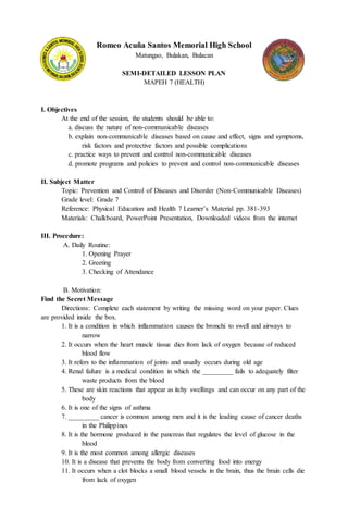 411918750 lesson-plan-health-7 | DOC