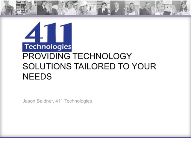 411 Technologies Overview | PPT