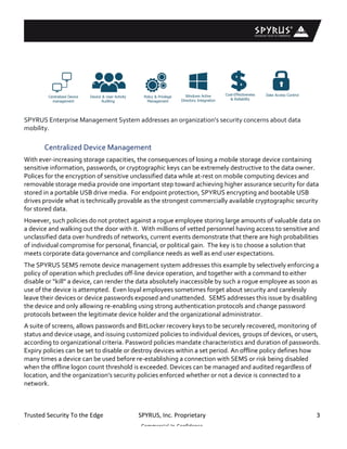 SPYRUS® Enterprise Management System | PDF