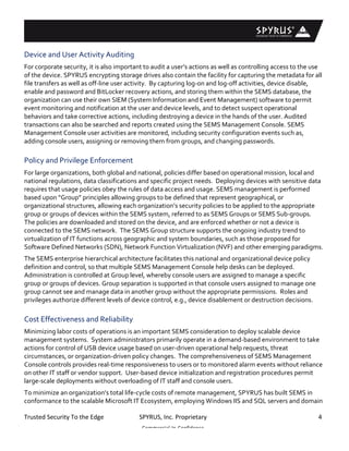 SPYRUS® Enterprise Management System | PDF