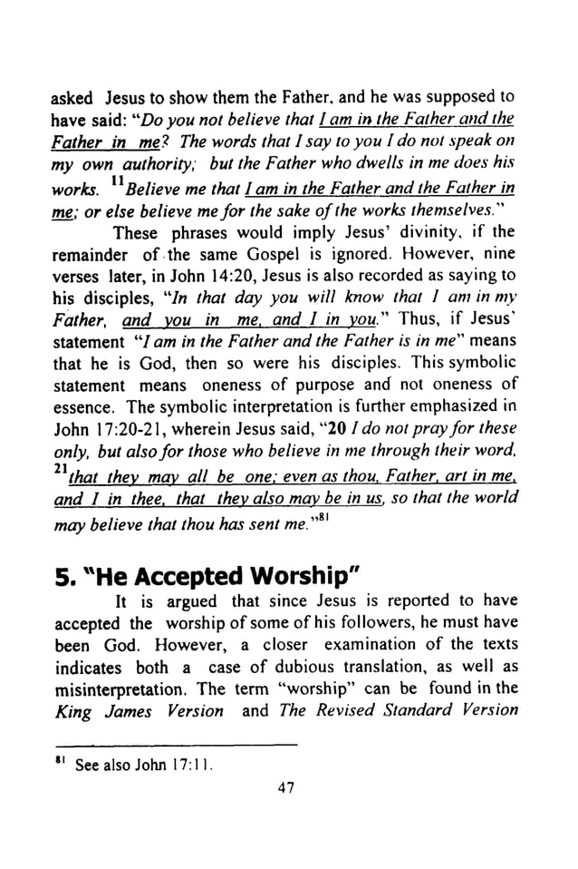 THE TRUE MESSAGE OF JESUS CHRIST | PDF