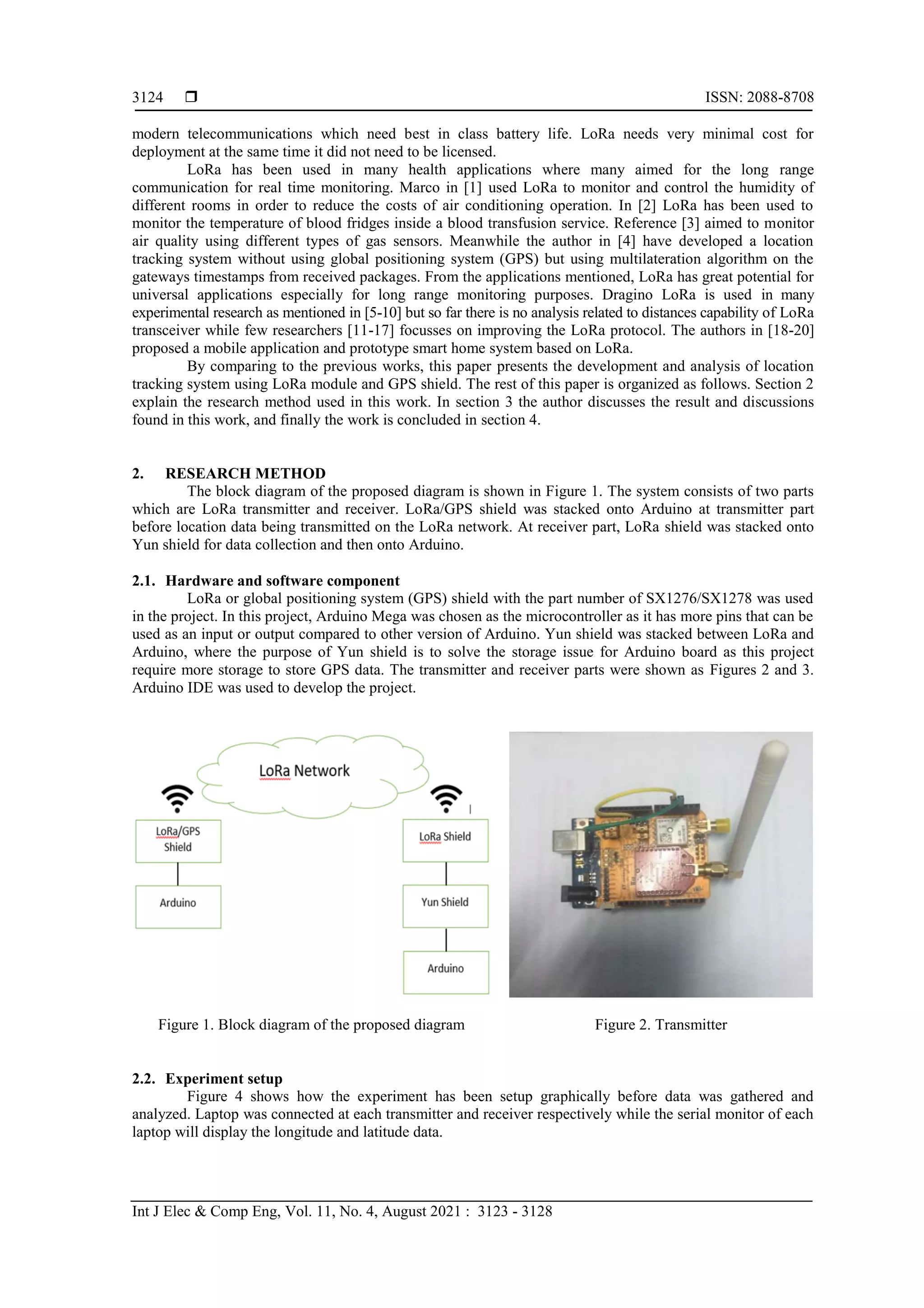 Location tracking using LoRa | PDF