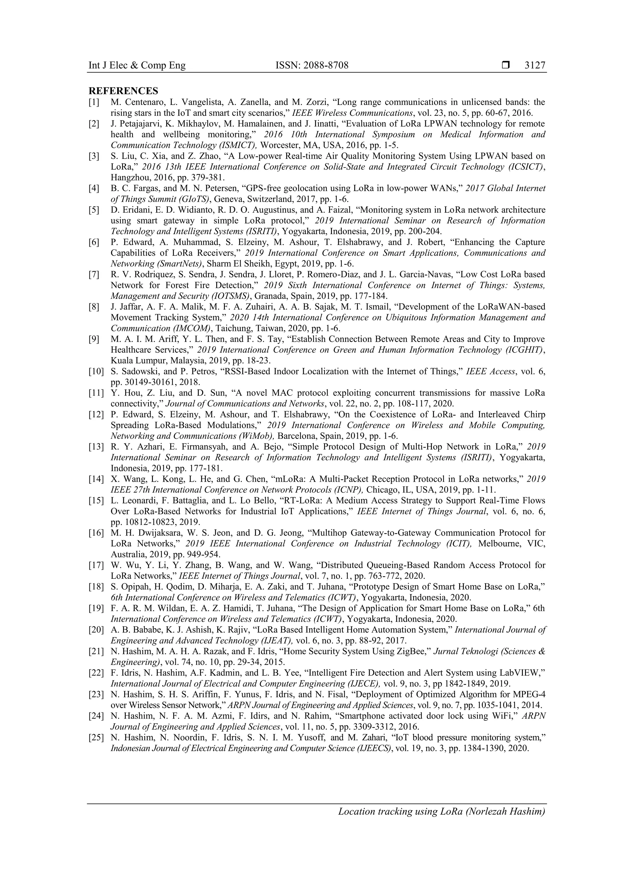 Location tracking using LoRa | PDF