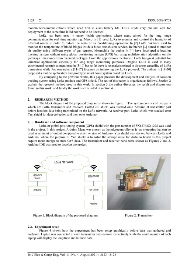 Location tracking using LoRa | PDF