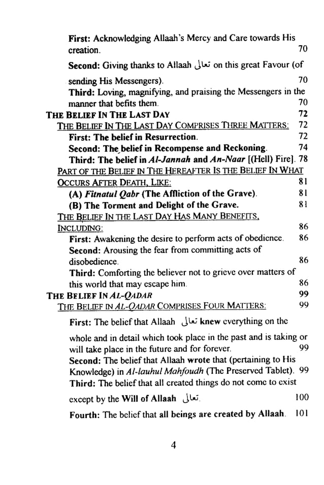 EXPLAINING THE FUNDAMENTALS OF FAITH | PDF | Islam | Religion ...