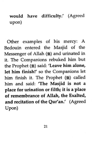 Some of the Manners of The Prophet | PDF