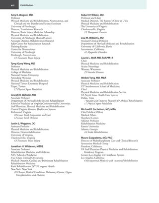 Braddom's Physical Medicine and Rehabilitation, Sixth Edition David X ...