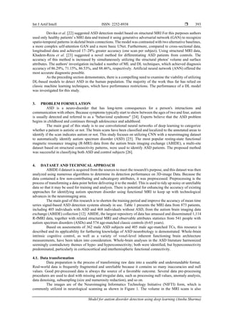 Model for autism disorder detection using deep learning | PDF | Brain and Nervous System ...