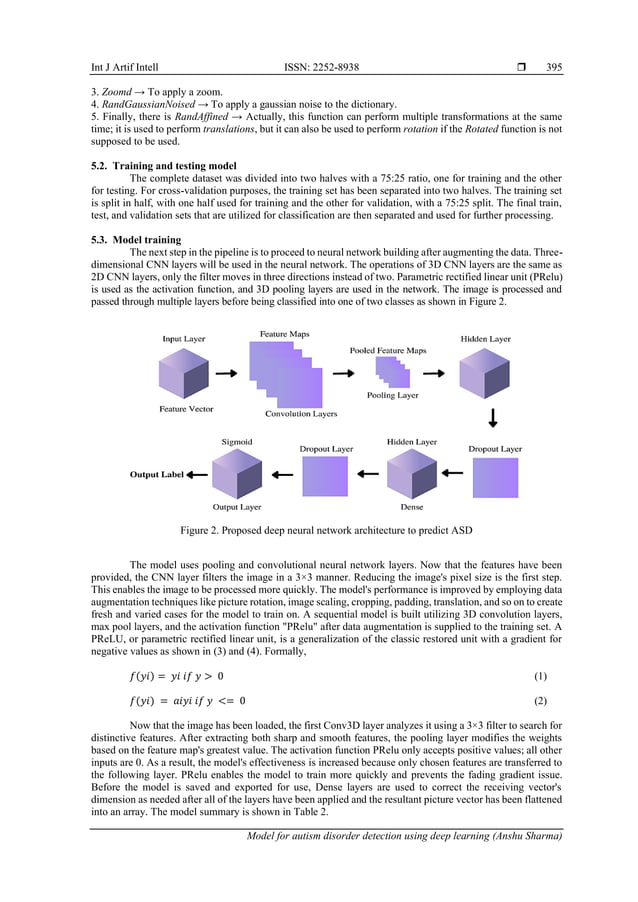 Model for autism disorder detection using deep learning | PDF | Brain and Nervous System ...