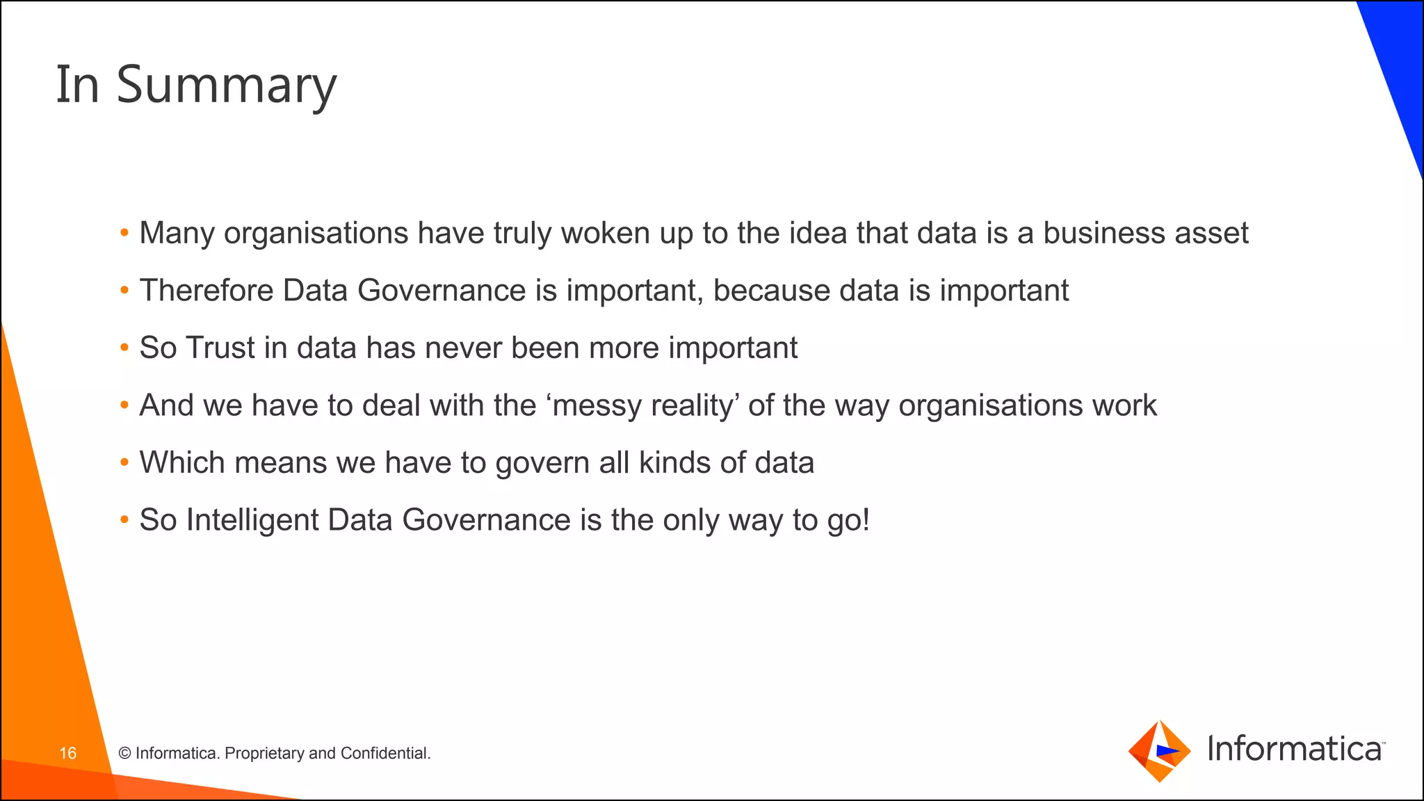 Big Data LDN 2017: Data Governance Reimagined | PPT