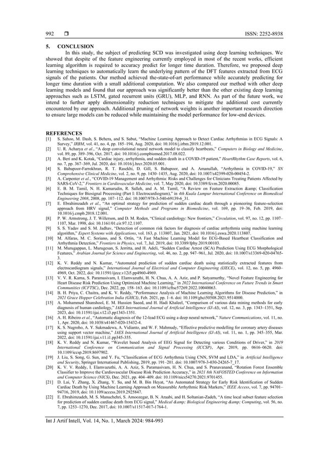 1-dimensional convolutional neural networks for predicting sudden cardiac | PDF | Heart and ...