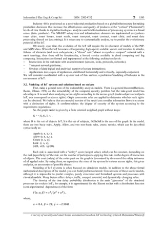 A survey of security and smart home automation based on internet of ...