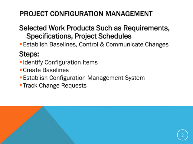 Process Document - Configuration Management Drilldown | PDF | Business ...
